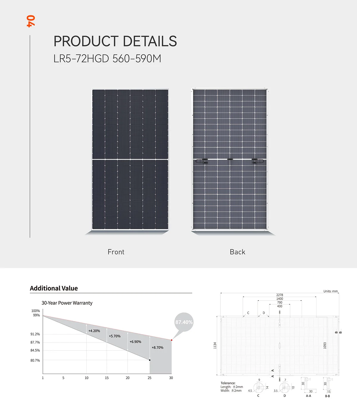 Longi Solar Hi-mo7 Hpdc Cell N-type Solar Panels Bifacial 590w 585w ...