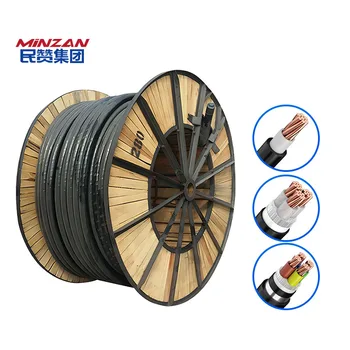Low Voltage Copper Conductor Swa Sta Pvc 4x16mm2 Yjv Yjv22 Yjv23 ...