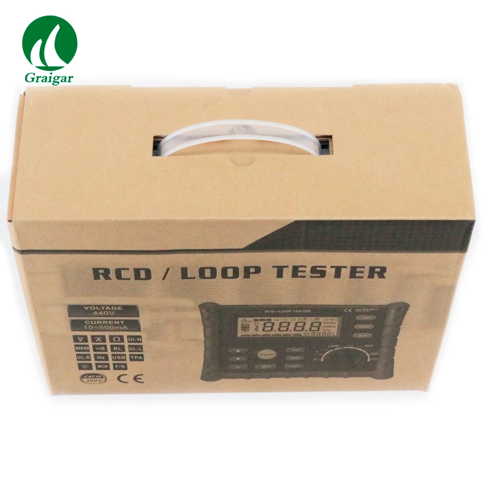 Ms5910 Tester Professionale Per Interruttori Di Dispersione Rcd/loop ...