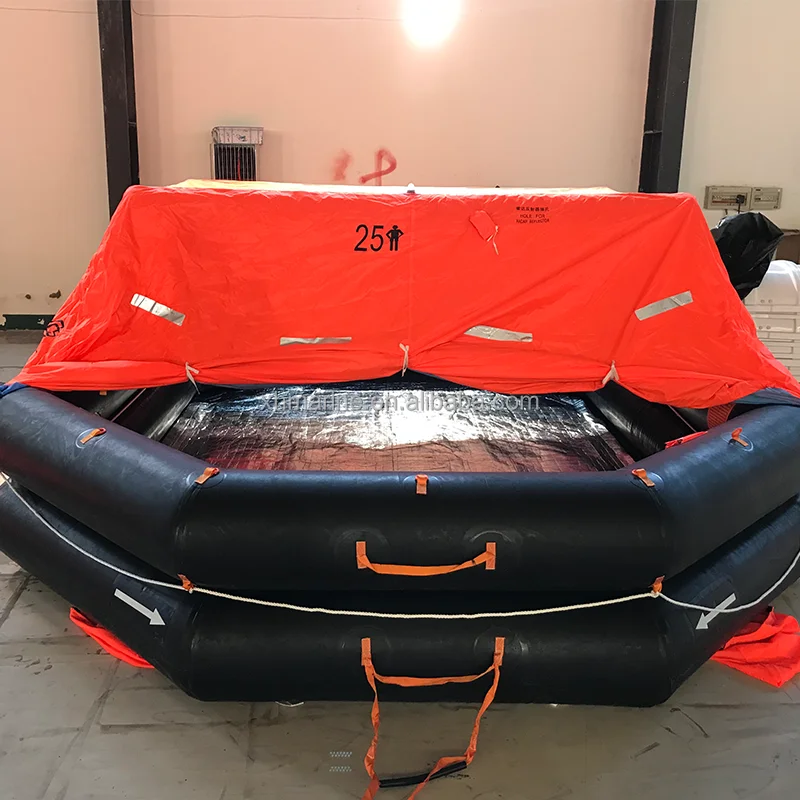Marine Inflatable Life Raft With Life Raft Identification Card Ccs Ec ...