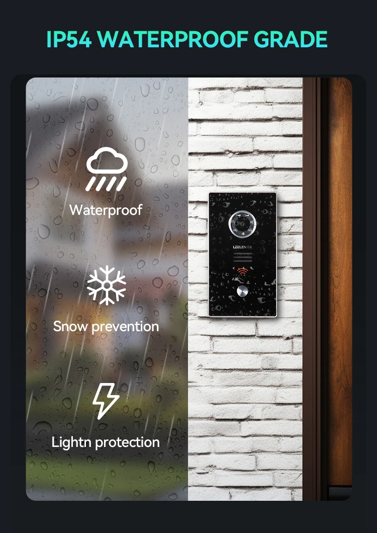 LEELEN Video Intercom - Secure & Convenient Home Access