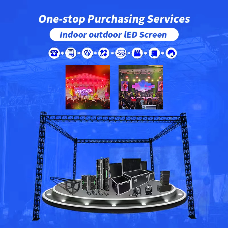 Turnkey LED Video Wall - Complete System for Outdoor Displays