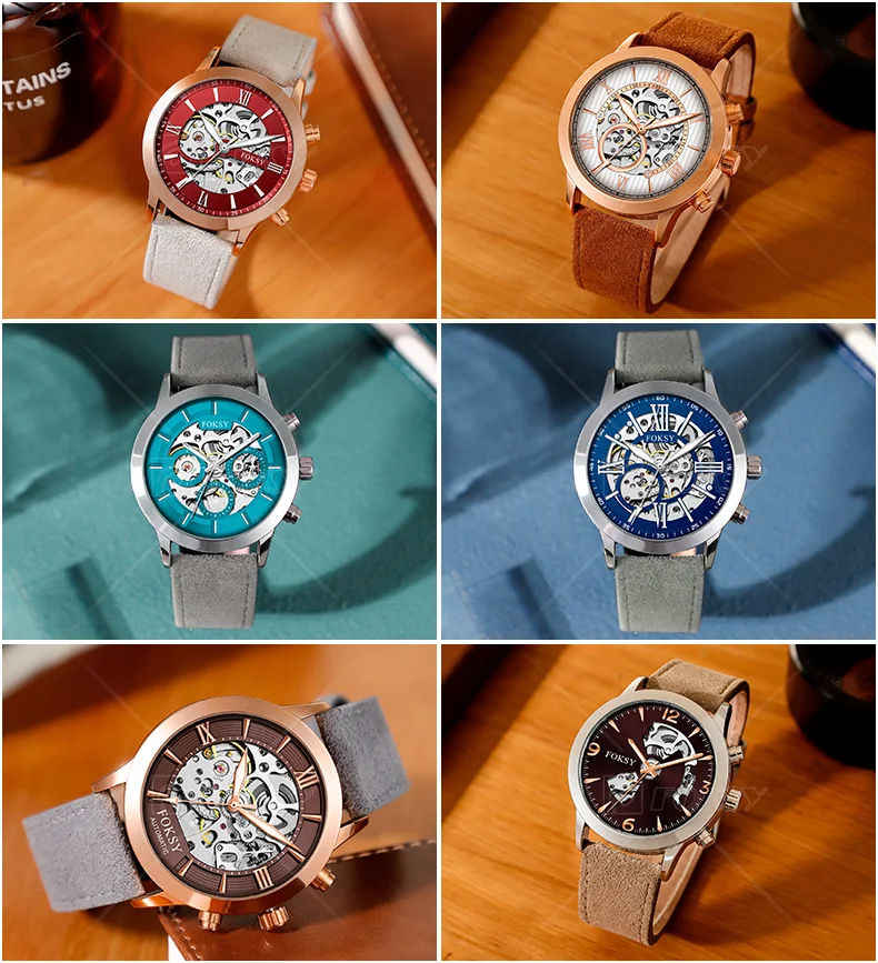 Custom Brand Stainless Steel Luxury Wrist Automatic Movement Mechanical ...