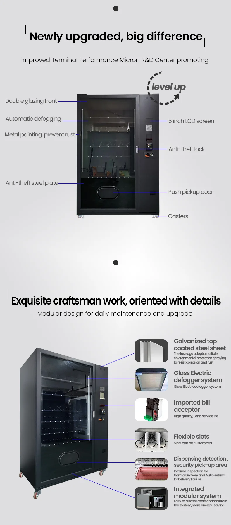 Smart Dispenser Keypad Board Vending Machine for Bubble Tea