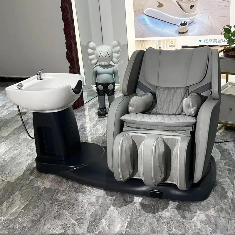 High Quality Barber Shop Reclining Shampoo Chair Hair Wash Unit - Buy ...