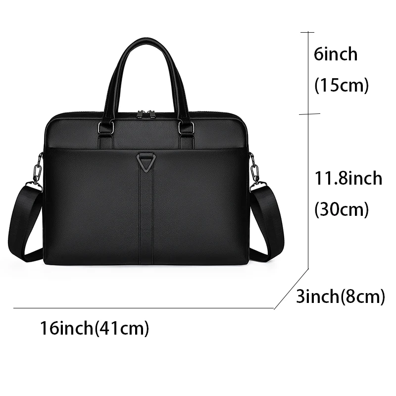 Luxury Laptop Bag - Waterproof PU Leather Designer Backpack