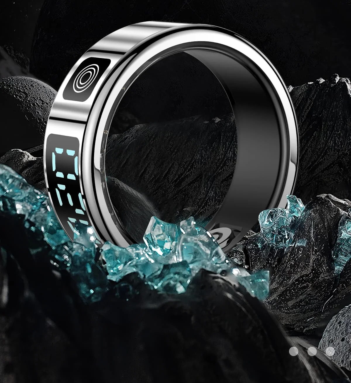 SR08 Smart Ring - Heart Rate, Blood Oxygen, & Sleep Tracker