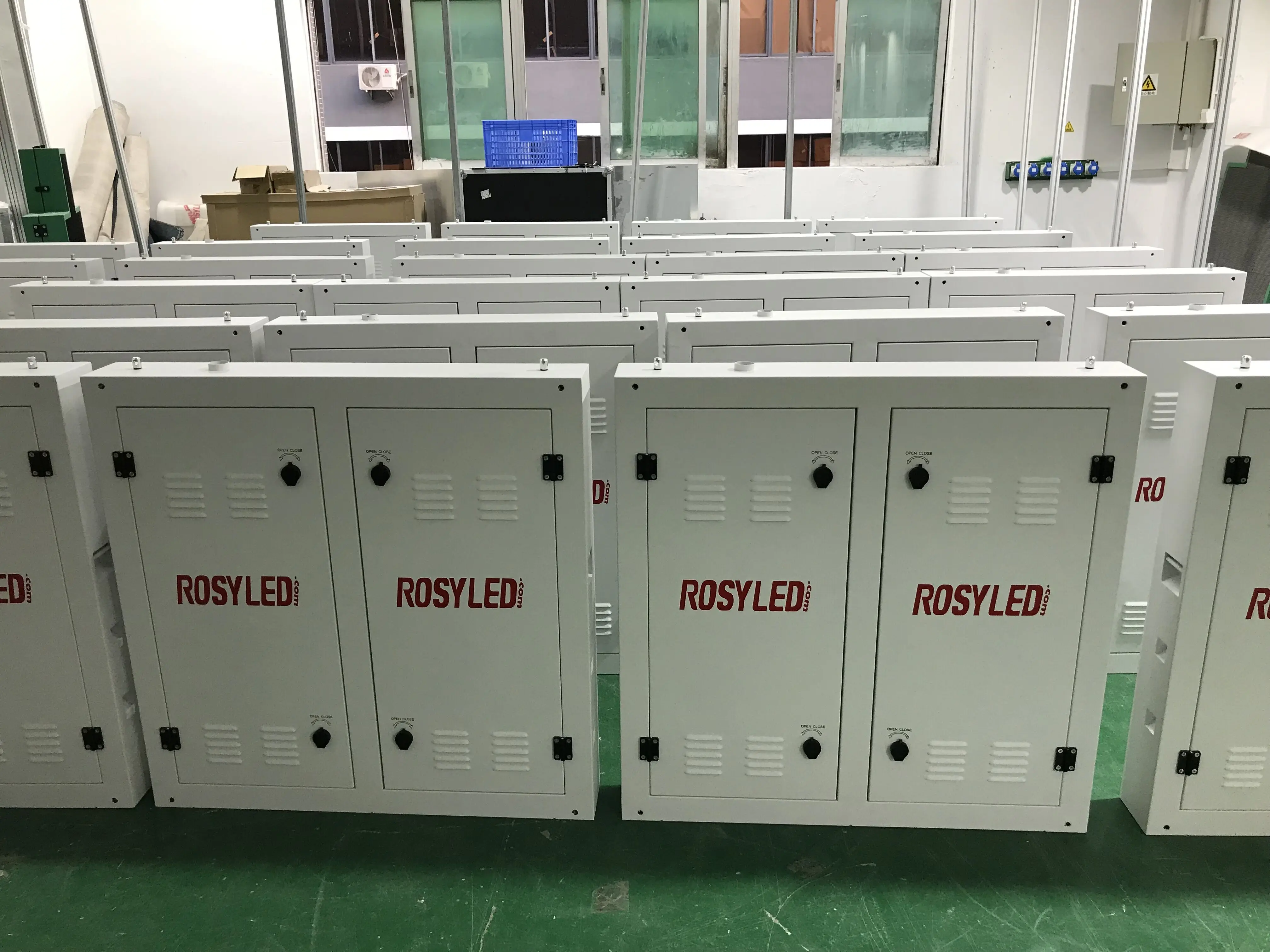 Waterproof LED Display Cabinet - Durable Outdoor Solution