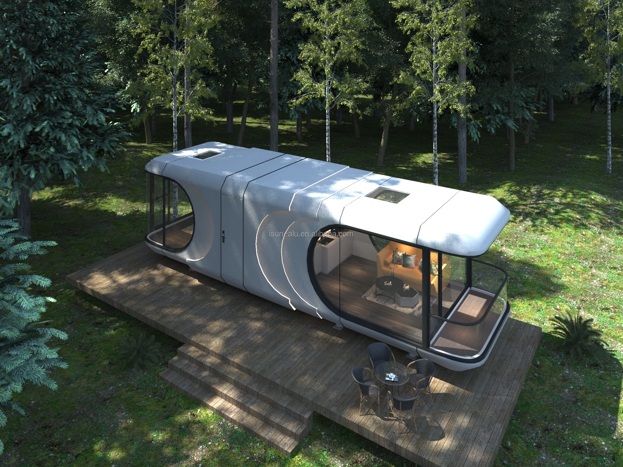 Modular Home Vessel House Space Capsule House Tiny Homes Ready To Ship ...