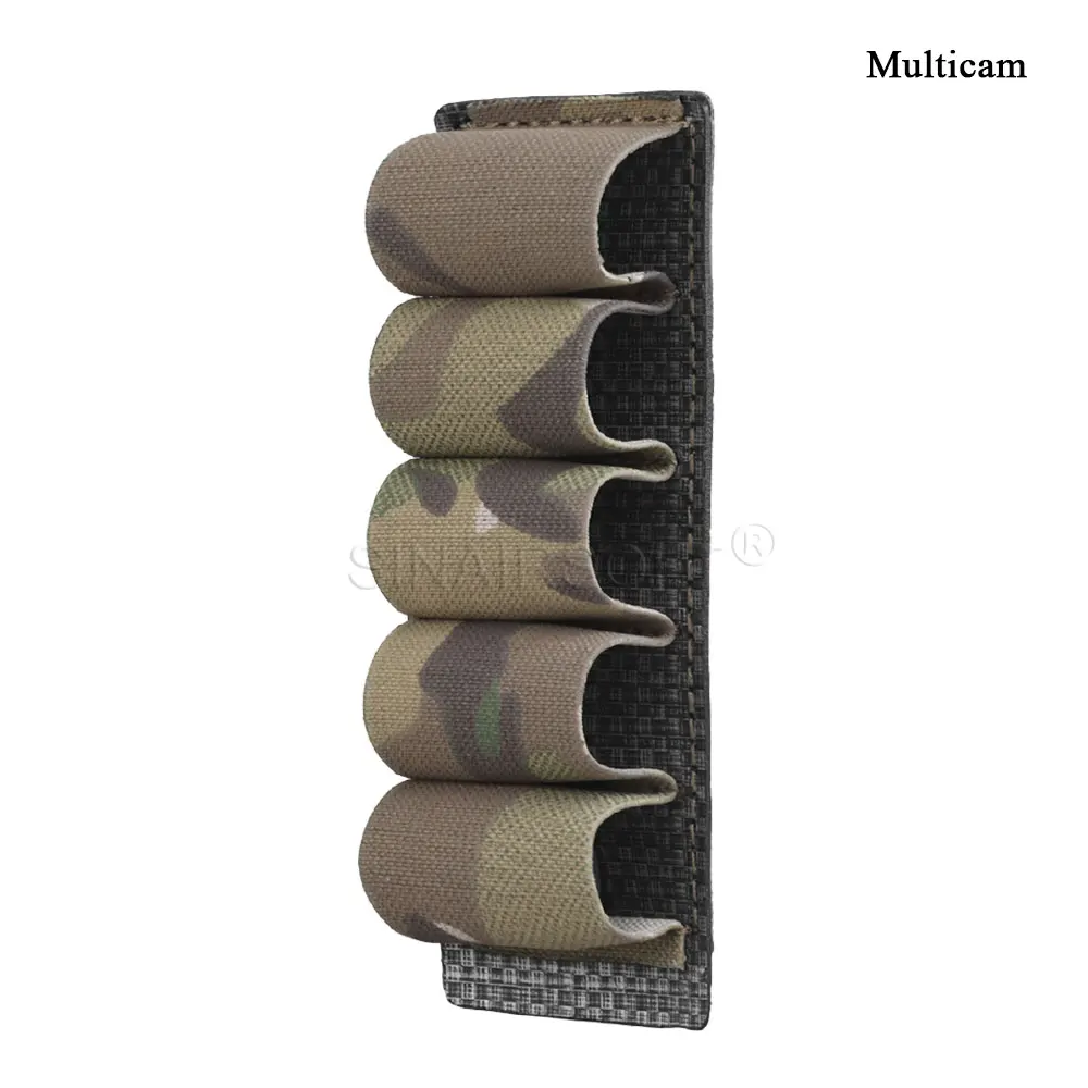 Tactical 5 Rounds 12 Gauge Pouch Hanging Molle Hunting Holder ...