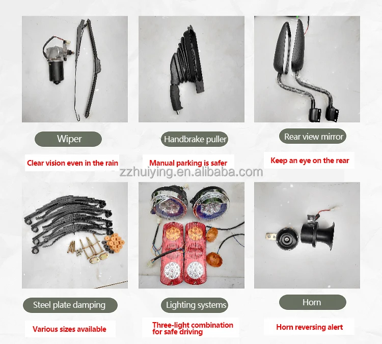 Rear Axle Assembly for Rickshaw with Differential Motor