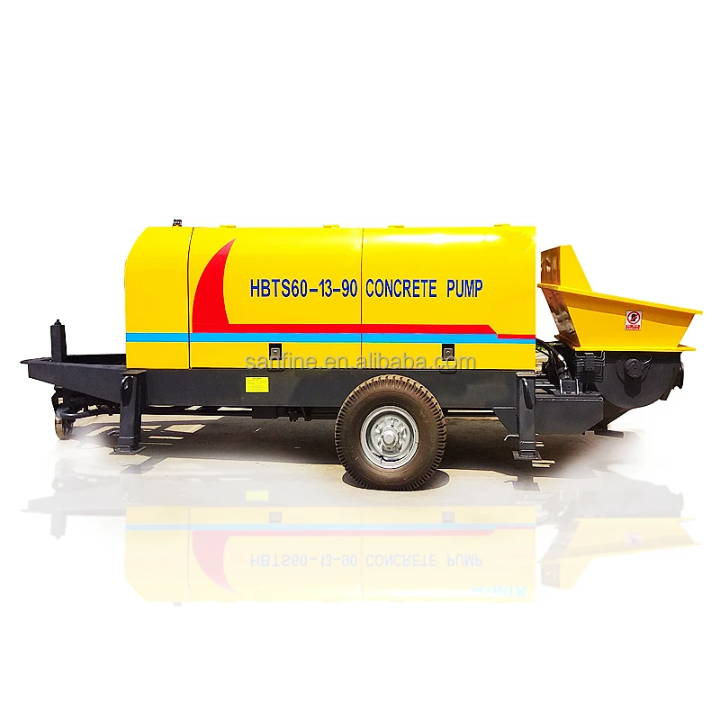 Mini Concrete Pump - Efficient Mobile Mixing Solutions