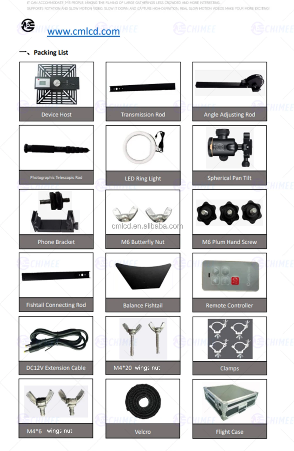 Portable Photo Booth 360 Selfie Overhead Top Spinner