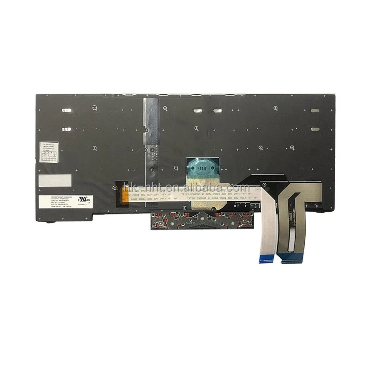 HK-HHT Laptop teclado Backlit keyboard for Lenovo ThinkPad T490 T495 ...
