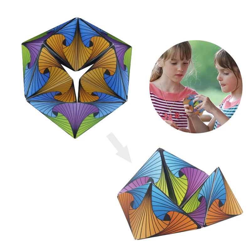 Stressabbau Gadget - Infinite Cycles Kaleidocycle Toy