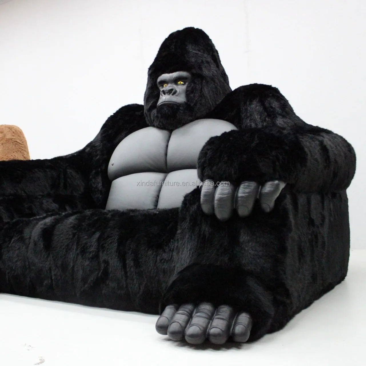 Custom Godzilla Fluff Monster Sofa - King Kong Gorilla