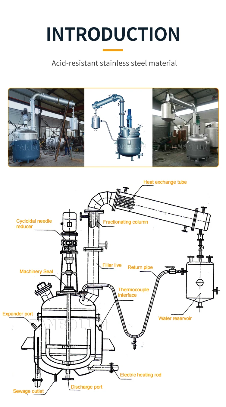 Polymerization Reactor - Unsaturated Polyester Resin Reactor