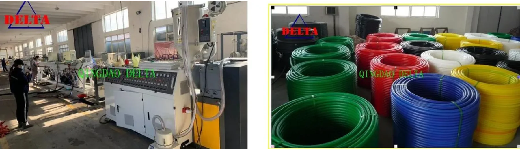 Cable Protection HDPE COD Corrugated Optic Duct Machine