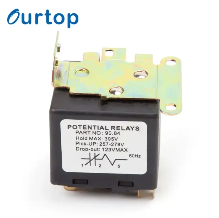 Ourtop Electrical Potential Relay 1nc Configuration Available 35a ...