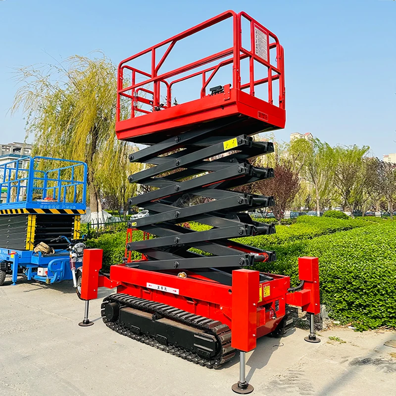 Scissor-type Platform Hydraulic Lift.Mobile Scissor Lift Scissor Lift ...