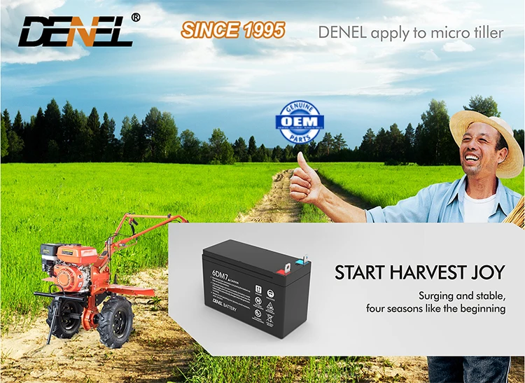 6DM7 Battery - Reliable Maintenance Free Generator Battery