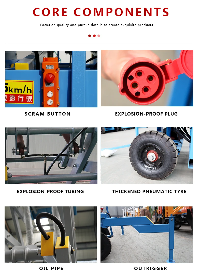 Hydraulic Lifting Platform/tracked Scissor Lift/electric Lifting ...