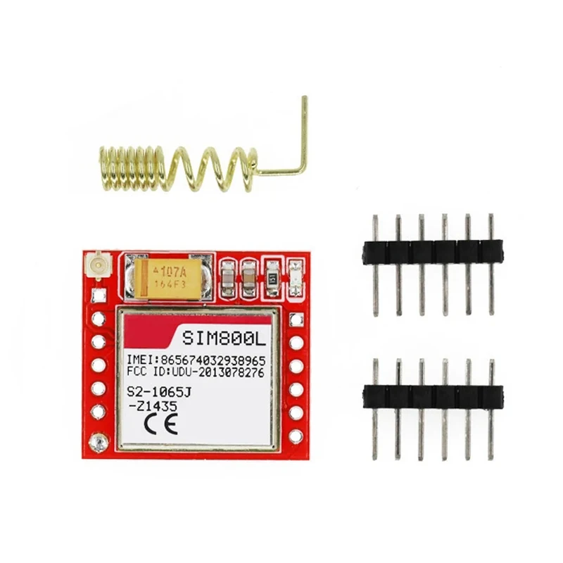 Mini Sim800l Gprs Gsm Module Microsim Card Core Wireless Board Quad ...