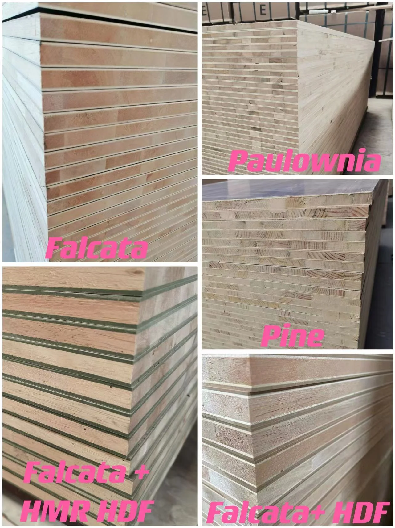 1220mmx2440mm Commercial Veneer Faced Blockboard/block Board - Buy ...
