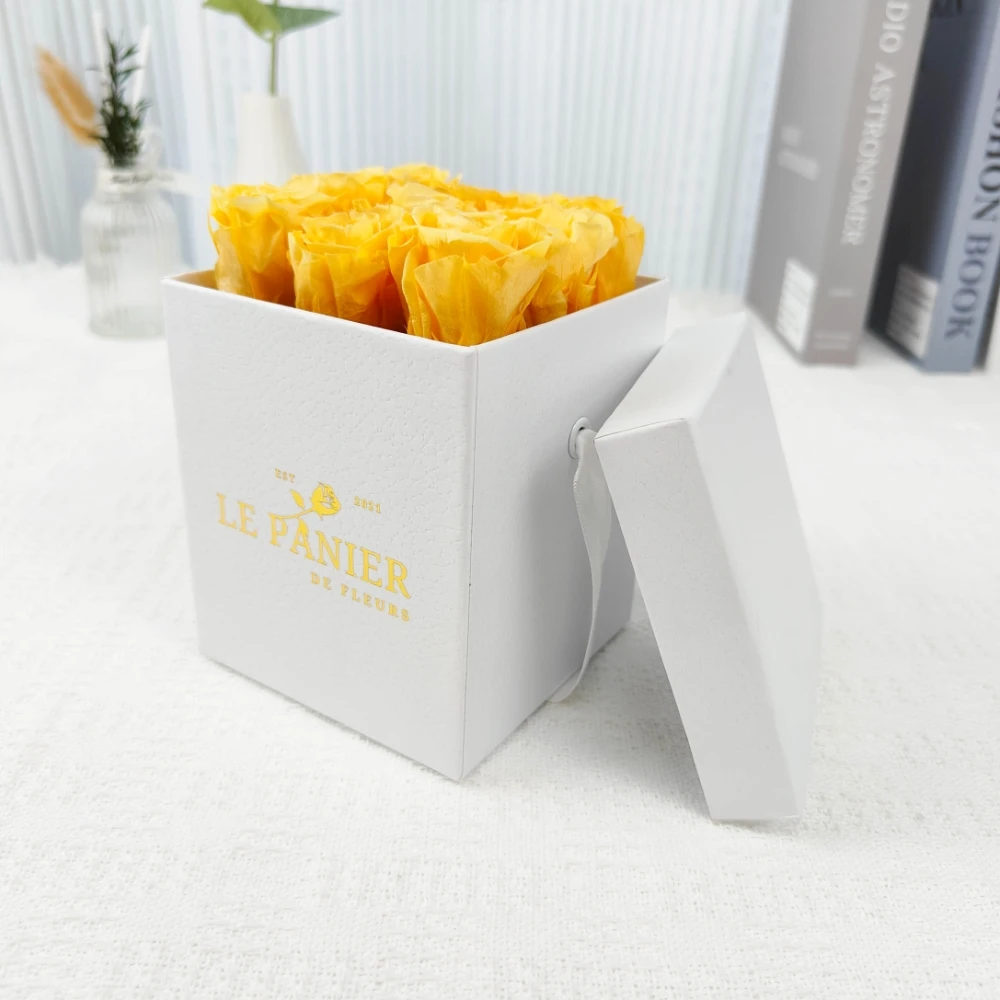 Wholesale Handmade Elegant Mini Size Immortal Fragrant Roses Flower Box ...