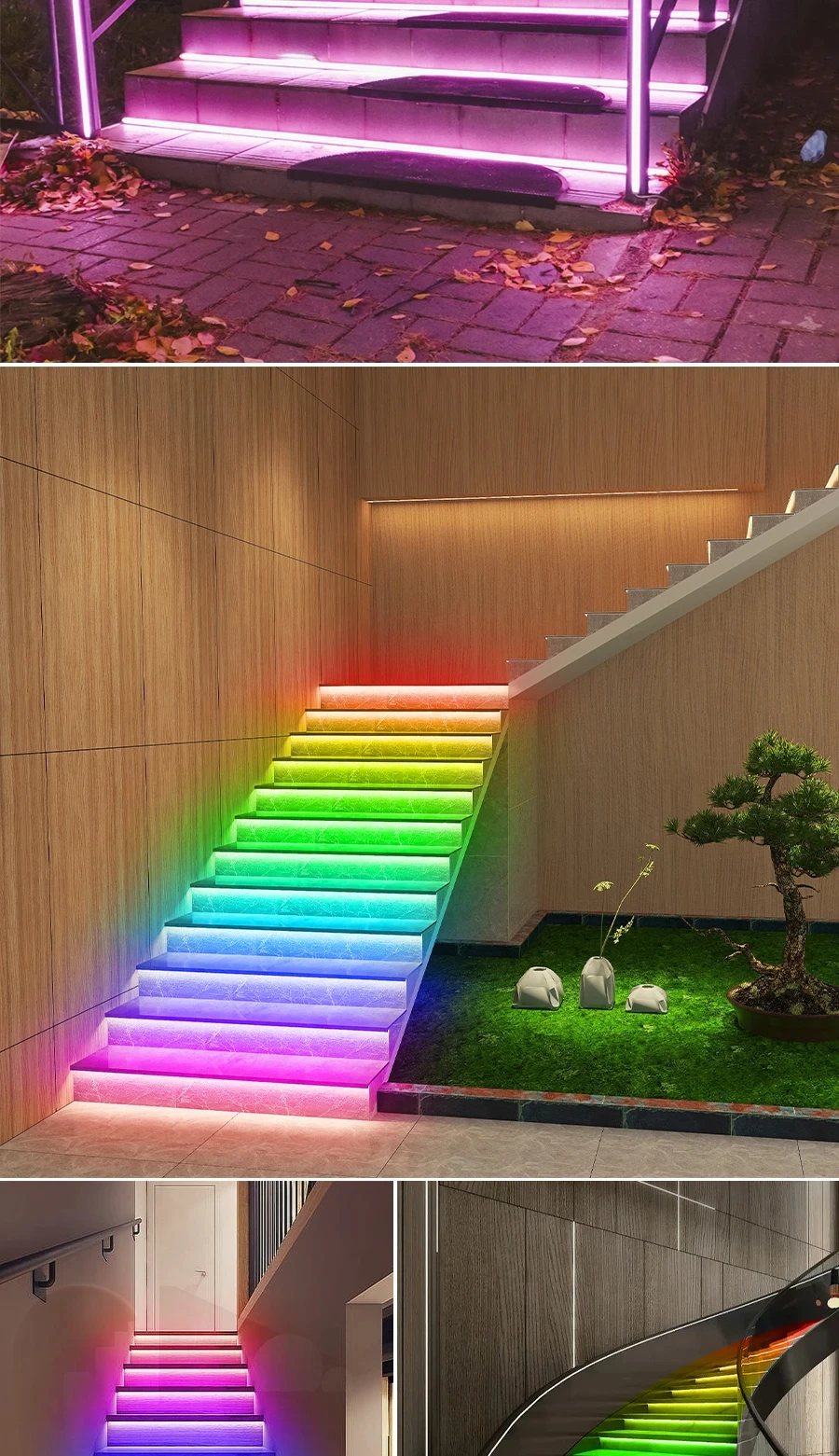 Durlitecn Step Staircase Motion Activated Sensor LED Light