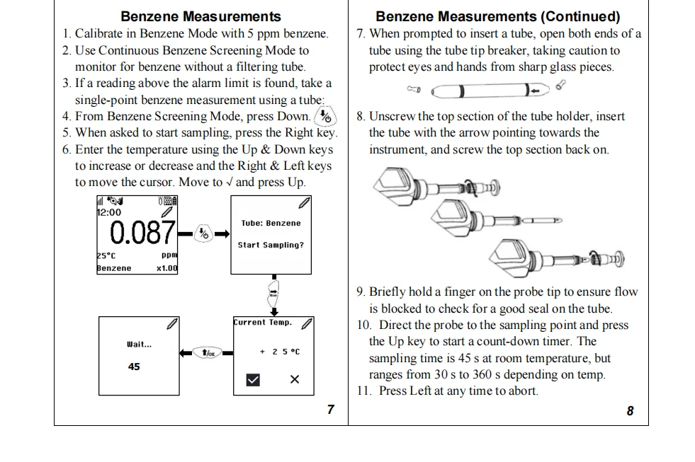 MP186 NEO BENZ 9.8 EV Lamp - Filter Tube Version for Benzene Detection