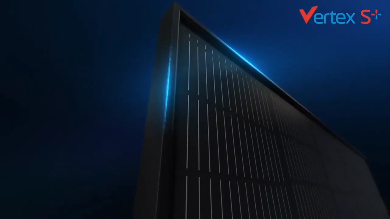 Trina Solar Pv Module Vertex 435 445 440w Neg9r.28 S+ Dual Glass Black Frame 425w 450w Solar ...