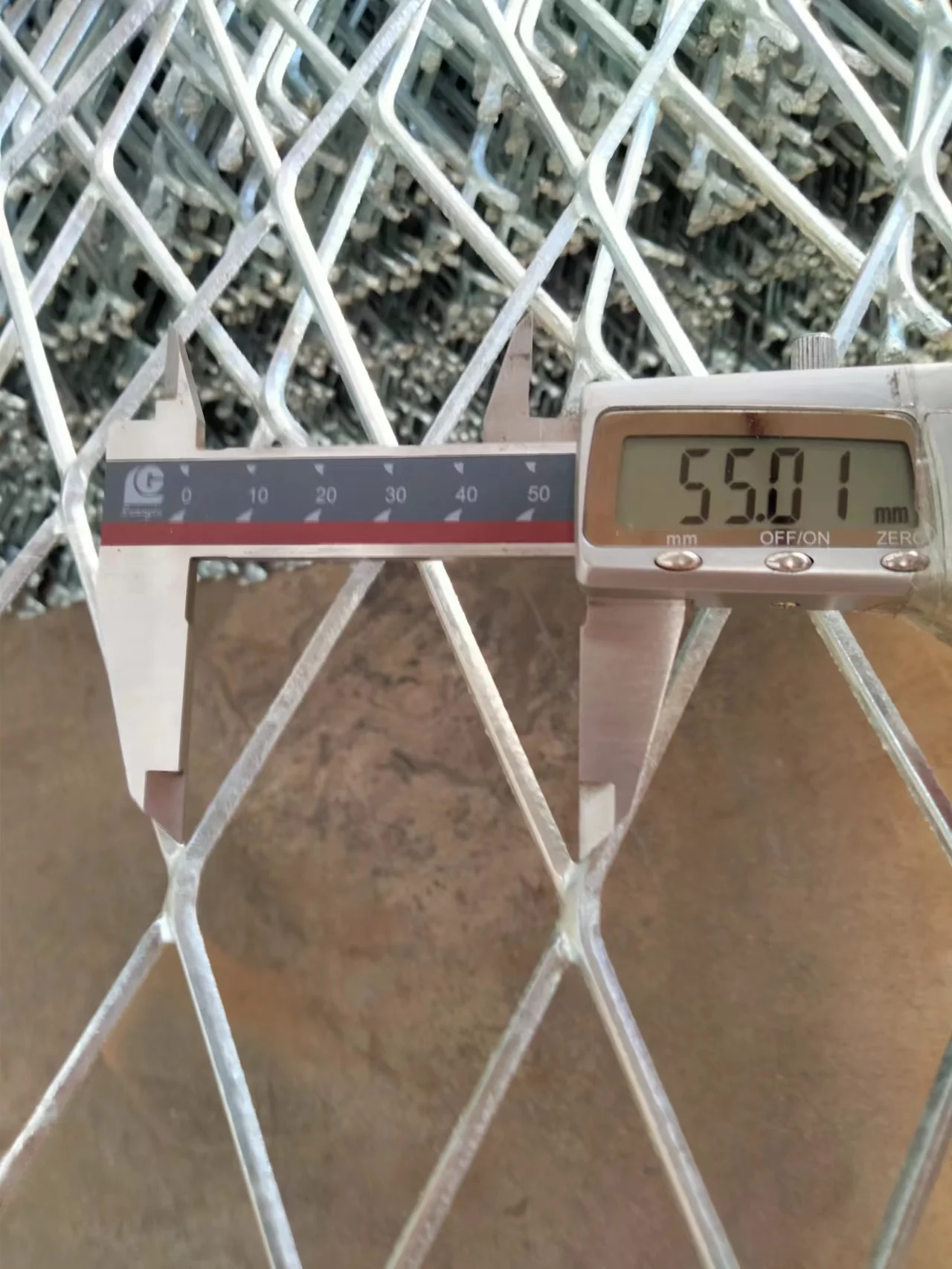 Steel Diamond Expanded Metal Mesh - Corrosion Resistance