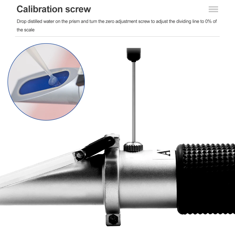 Refractometer Brix 0-32% - Accurate Sugar Measurement