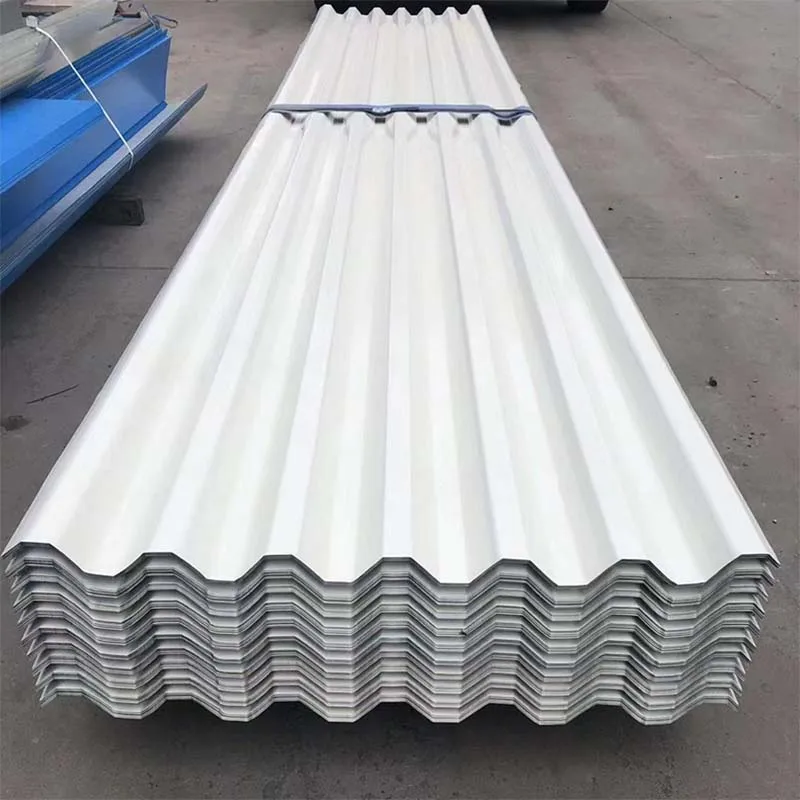 Aluzinc Corrugated Iron Roofing Sheet T Shape And Wave Shape Roof Sheet ...
