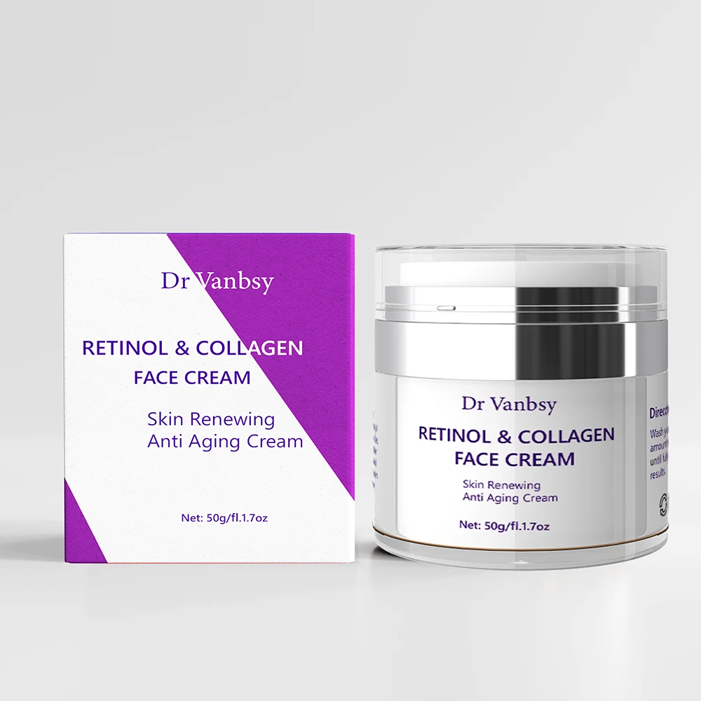 Retinol Cream Private Label Whitening Cream Skin Revitalizer Anti ...