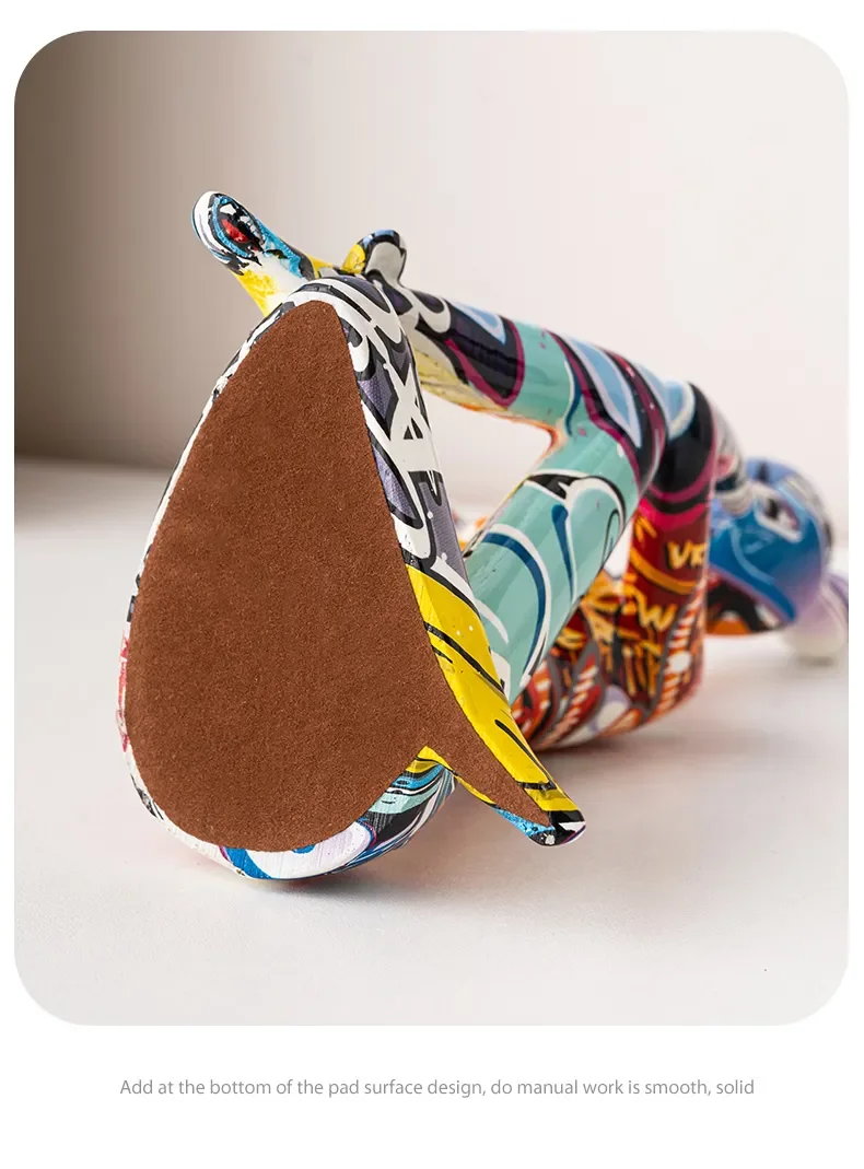 Painted Figure Figurines - Elegant Home Decor Solutions