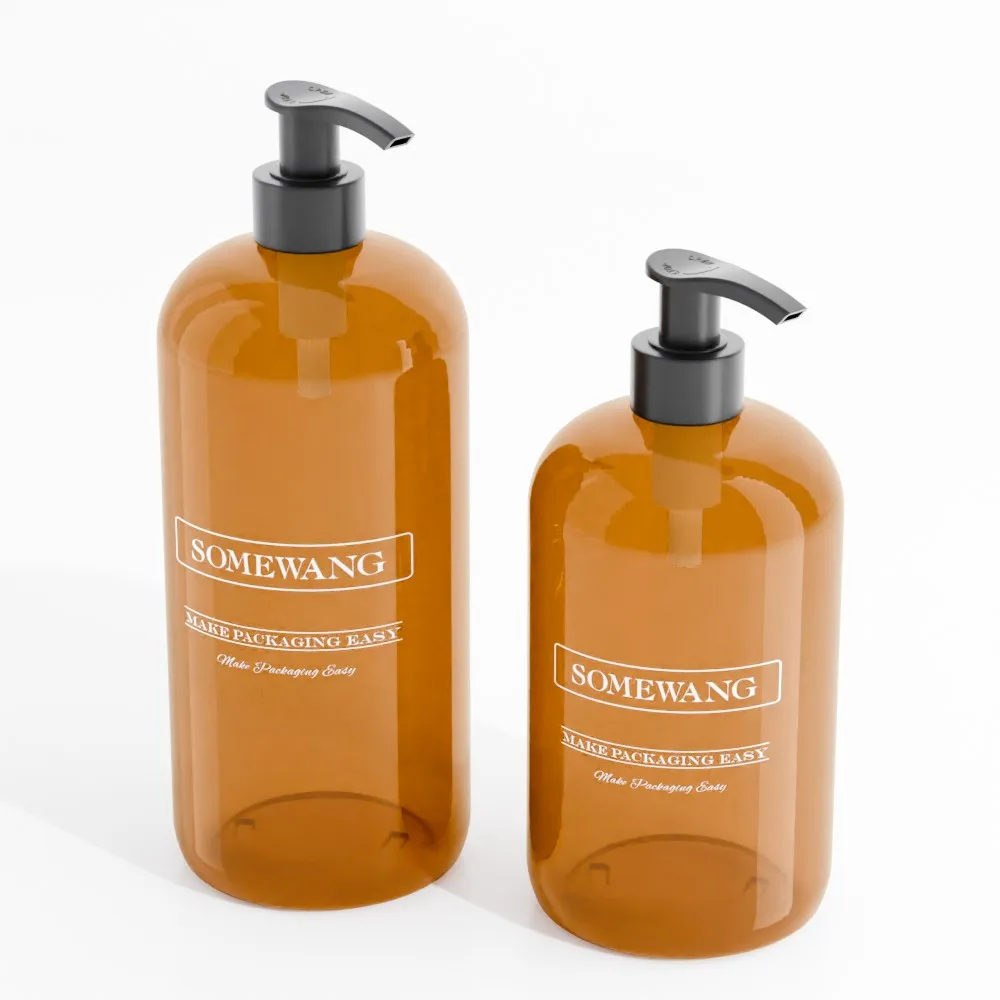 Alibaba.com: 500ML 950ML Cosmetic Packaging Lotion Spray Pump Plastic PET Bottle, customizable ...