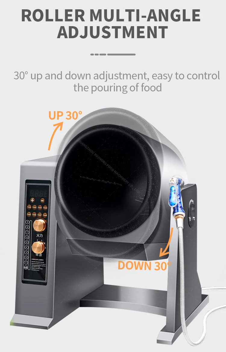 Multifunction Robot Stir Fry Cooking Machine - Intelligent & Automatic