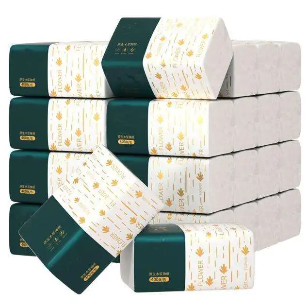 Factory Direct Price Facial Tissue 100% Wood Pulp 4 Ply 5 Ply - Buy ...