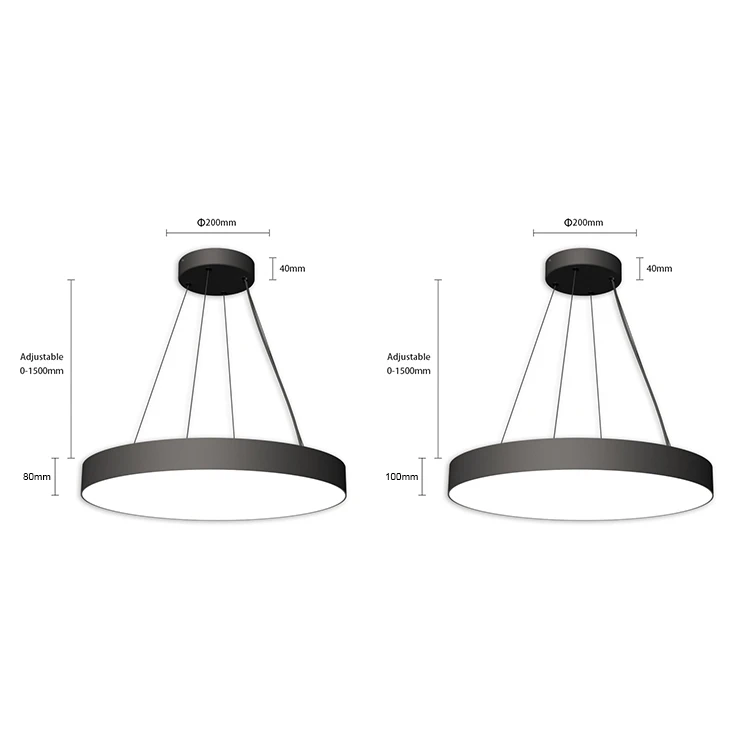 100-277v Waterproof 5 Years Warranty Led Surface Light Panel Round ...