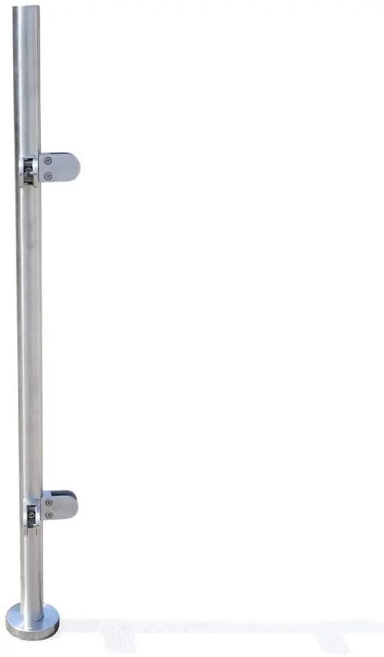 Tubular Steel Stair Railing Balcony Railing Designs in Iron