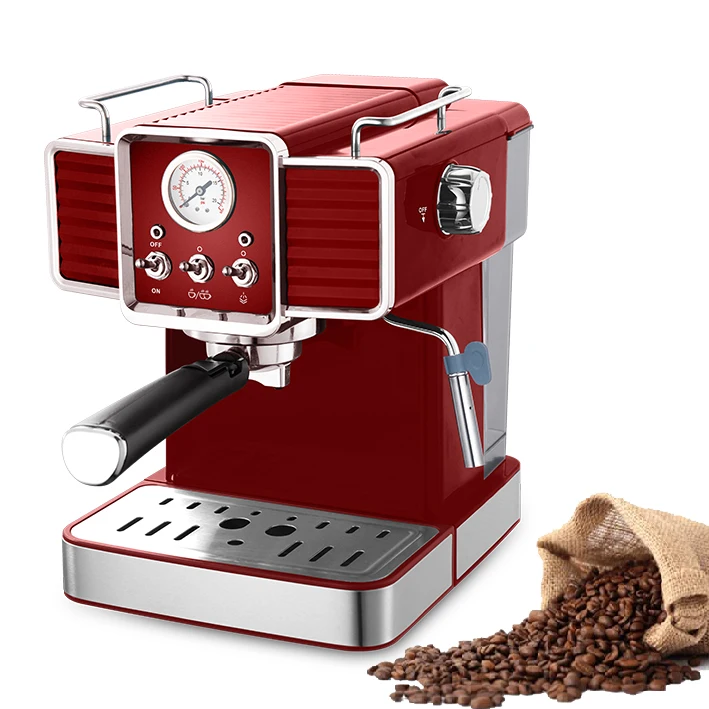 Italian Coffee Maker Espresso Semi-automatic Coffee Machine Coffee ...