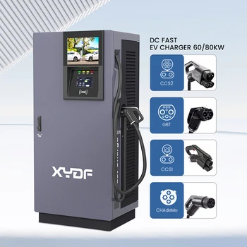 Xydf Dc Fast Ev Charging Station Ev Charger Manufacturer Ce/tuv/ccs1,Ccs2/chademo/gbt 60kw 80kw ...