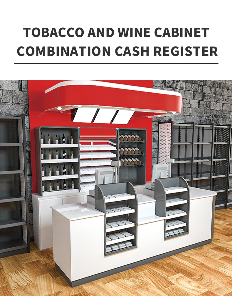 Efficient Store Sales Counter Designs - Supermarket & Pharmacies