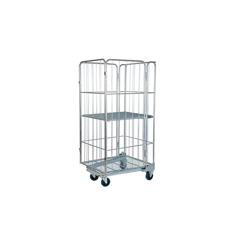 Logistics Cargo Storage Roll Cage Trolley With Castors From Chinese ...