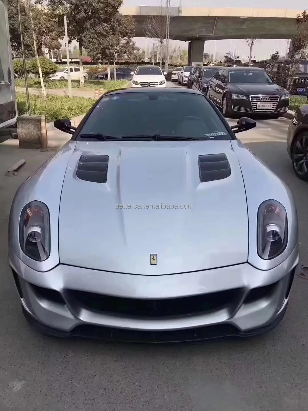 Car Bodykit for for Ferrari 599 GTB/GTO to Vorsteiner Style Front ...