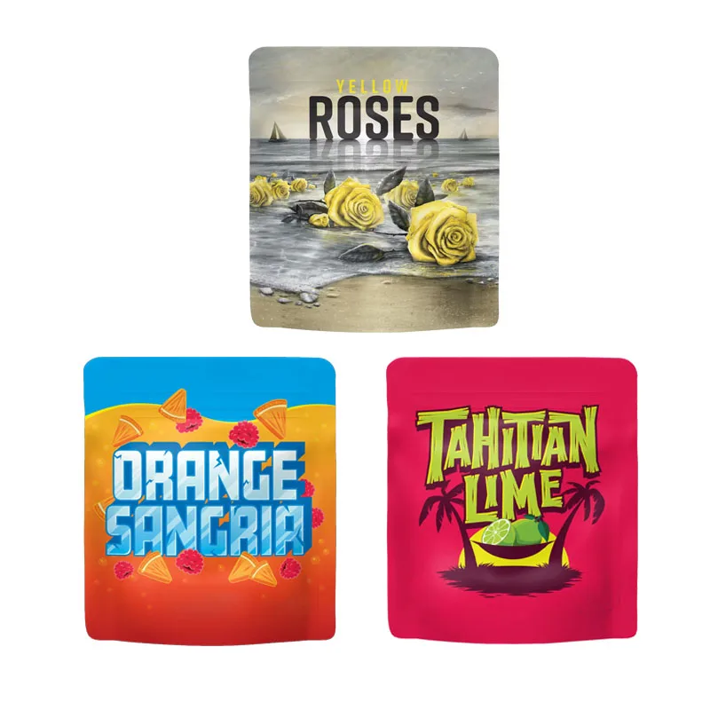 Custom Mylar Grass Packaging Bags 3.5g 7g Cookies Hemp Printing Smell ...