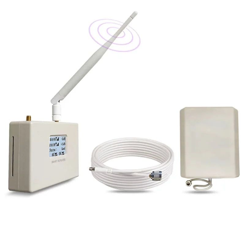 New Upgrade Cell Signal Booster WCDMA 3G 4G, Work for TIM,Claro,Vivo,Oi, 2100Mhz B1, Signal ...