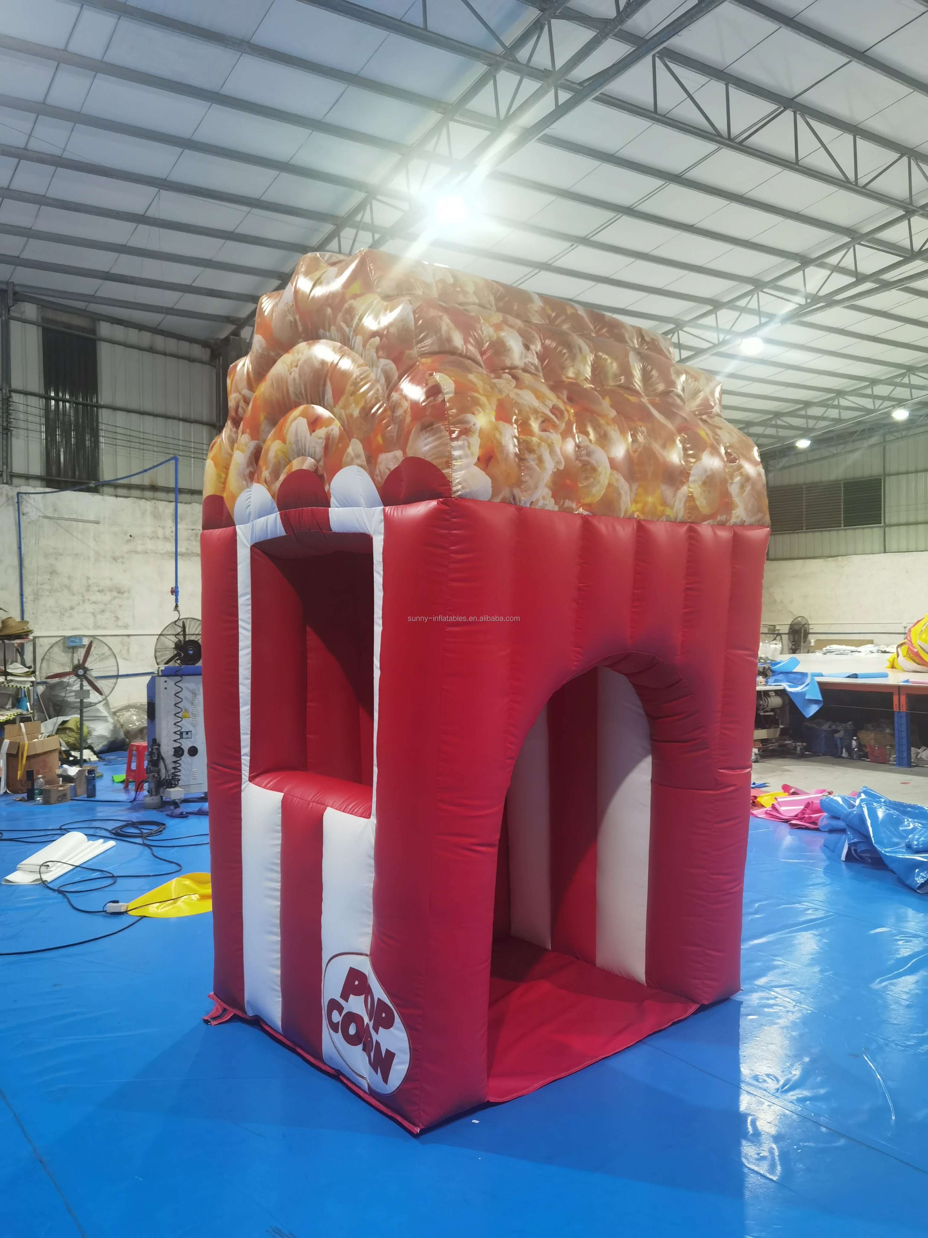 Inflatable Carnival Popcorn Store Stand Inflatable Event Booth Carnival ...